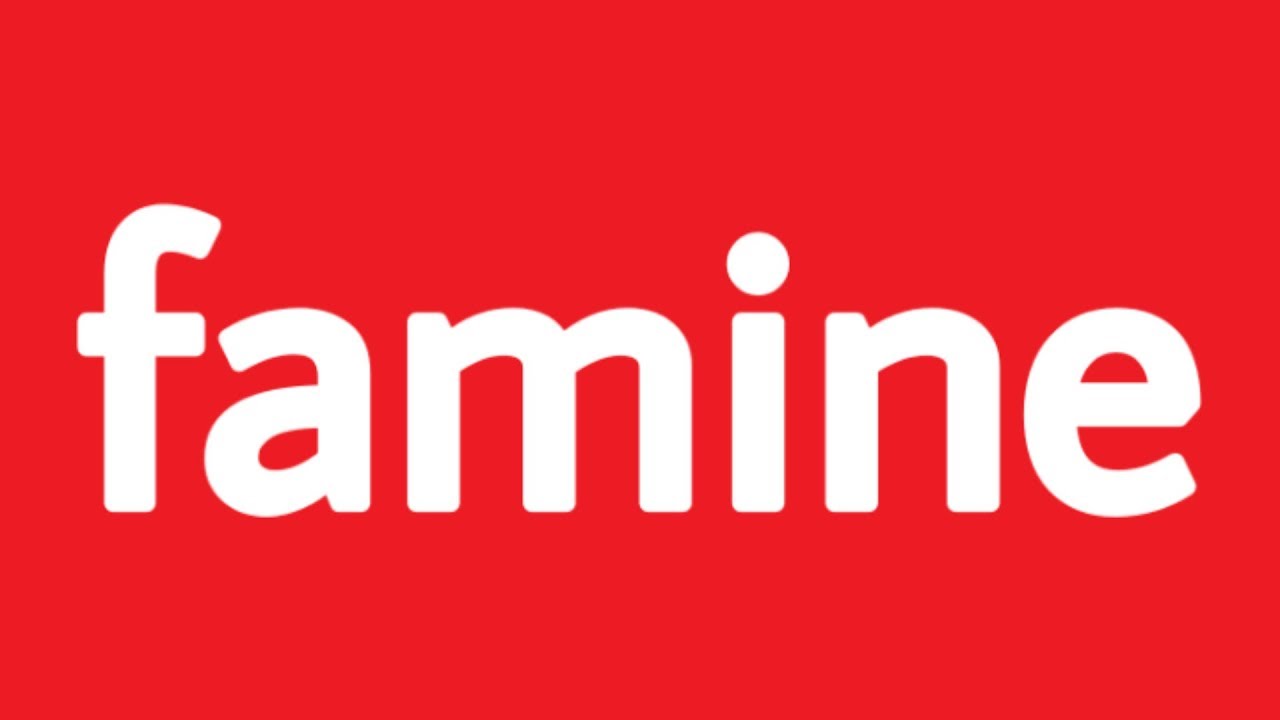 Famine | Definition of famine with example sentences - YouTube
