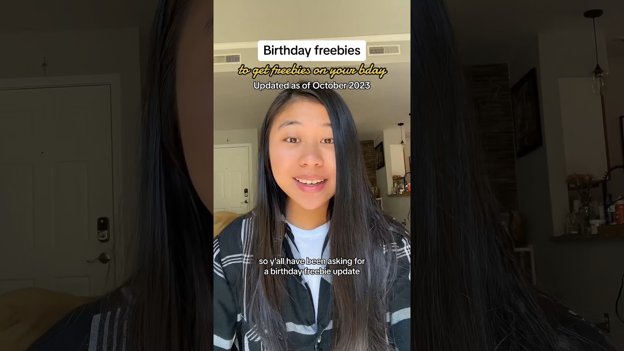 Birthday Freebie List Updated As Of October 2023 birthdayfreebies Birthday Freebie List Updated As Of October 2023 birthdayfreebies