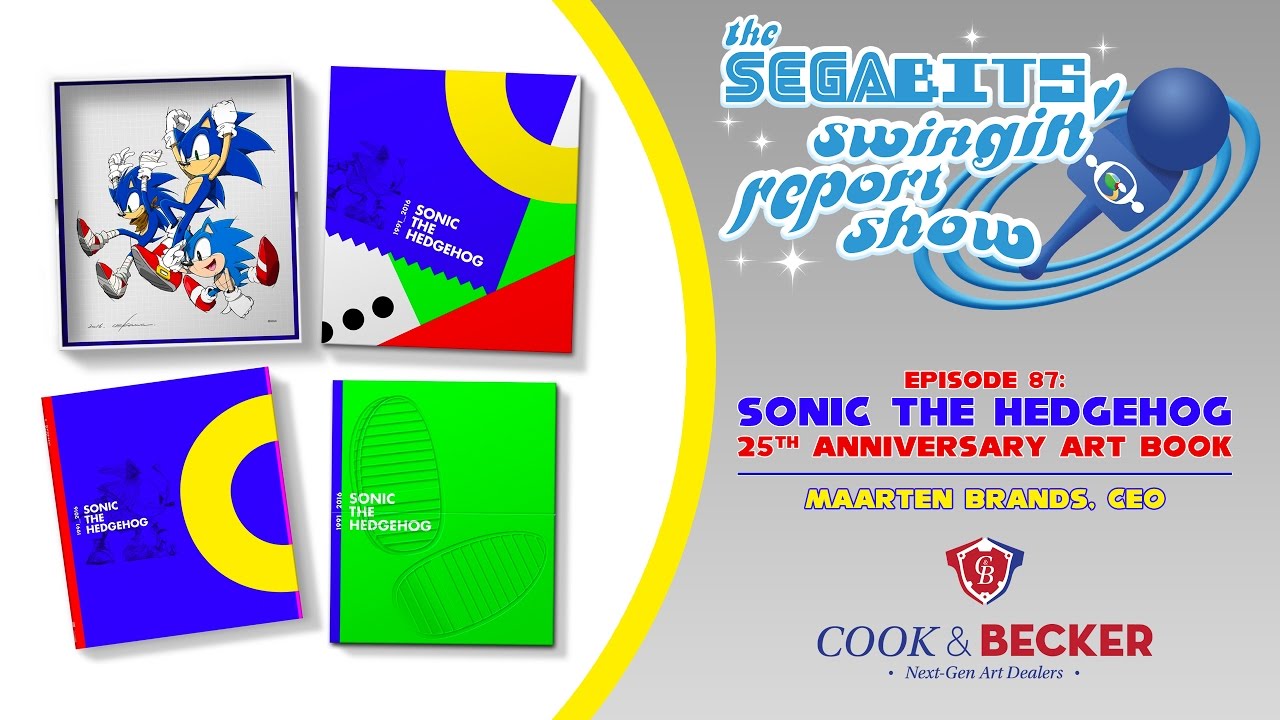 Interview: Sonic the Hedgehog 25th Anniversary Art Book with Cook ...