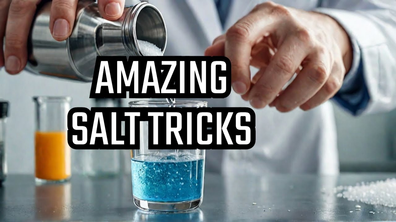 5 Science Tricks with Salt 🧂 That Will Amaze You! - YouTube