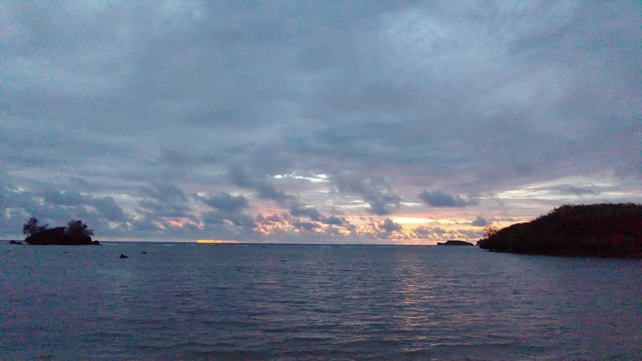 괌 아파카 국립공원 일몰(Apaca point park Sunset) - YouTube