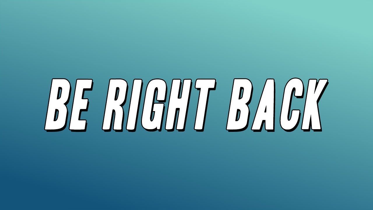 Glokk40Spaz - Be Right Back (Lyrics) - YouTube