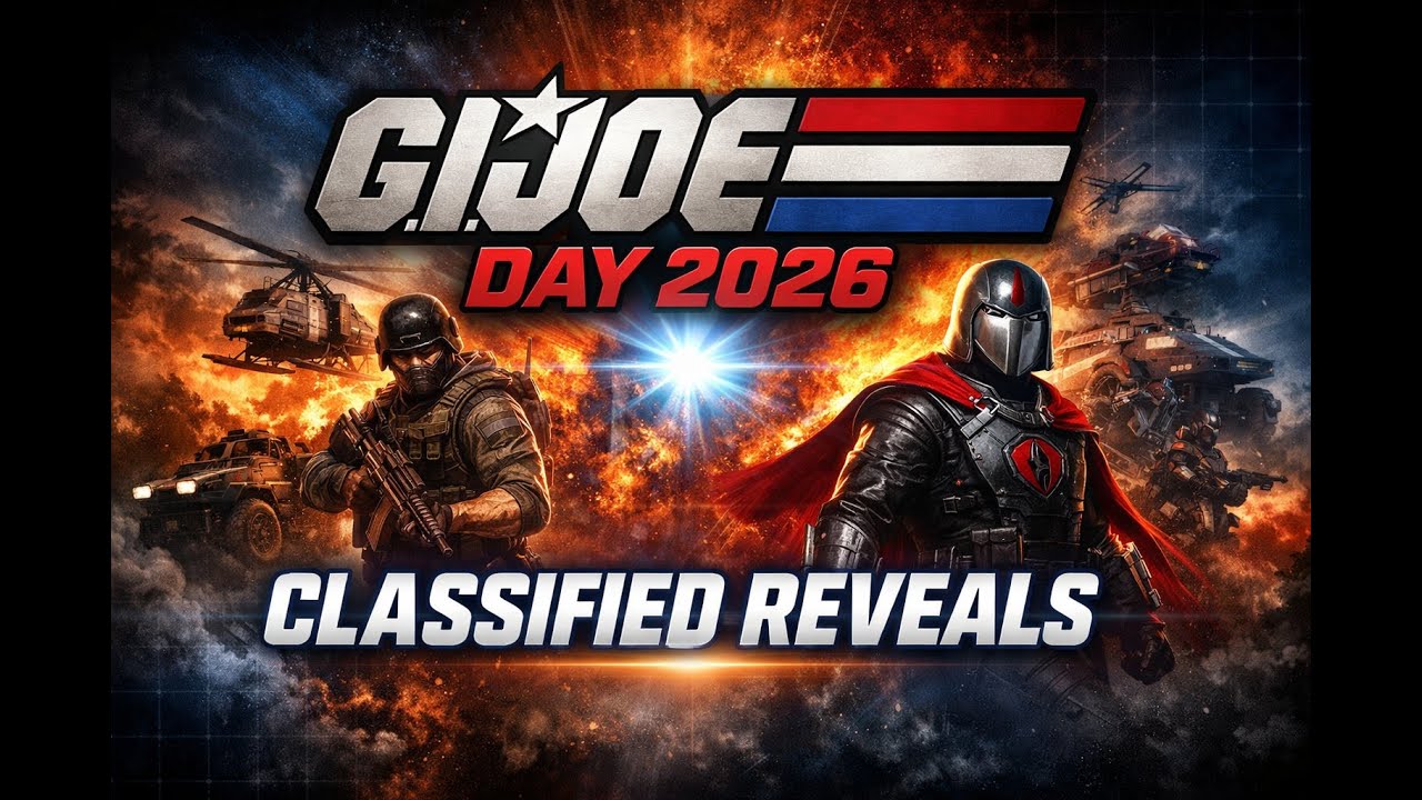 2026 G.I. Joe Day Classified Reveals - YouTube