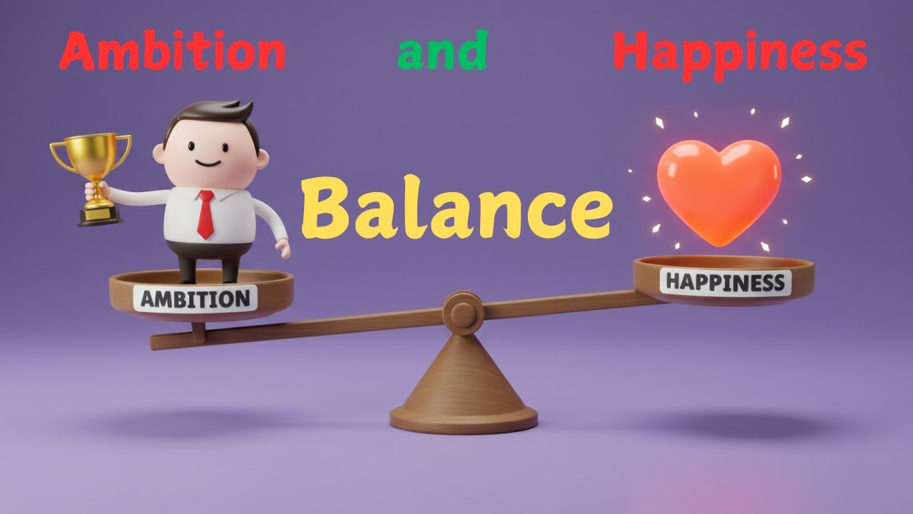 How to Balance Ambition and Happiness – Achieve Success with Peace of ...