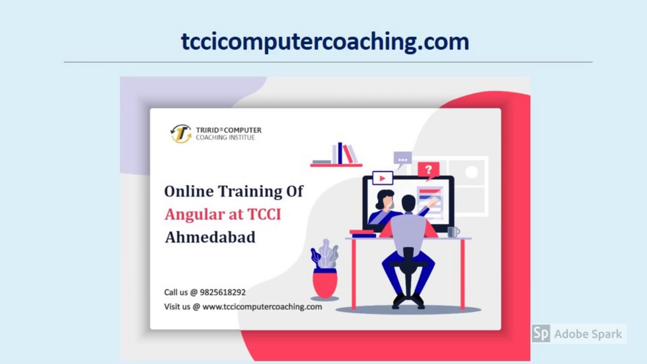 Online Training Of Angular at TCCI Ahmedabad - YouTube