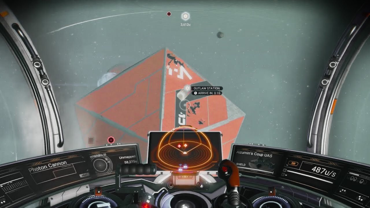 No Man's Sky - Exploring OUTLAW Station, Space ANOMALY & SPACE STATION | Types of Space Stations ...