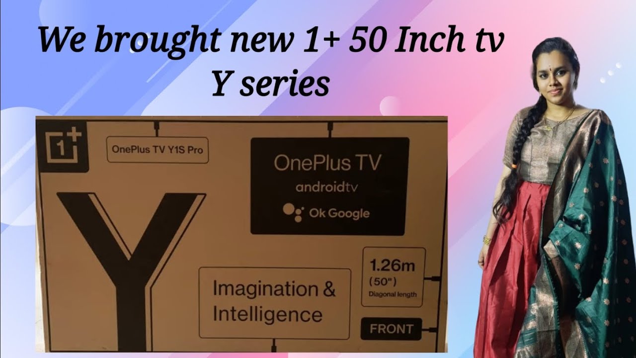 we brought new 1+ ( one plus ) 50 inch TV || Unboxing and installation ...