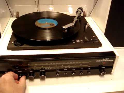 Ferguson 3446 HIFI Record Player. Vinyl record player. - YouTube