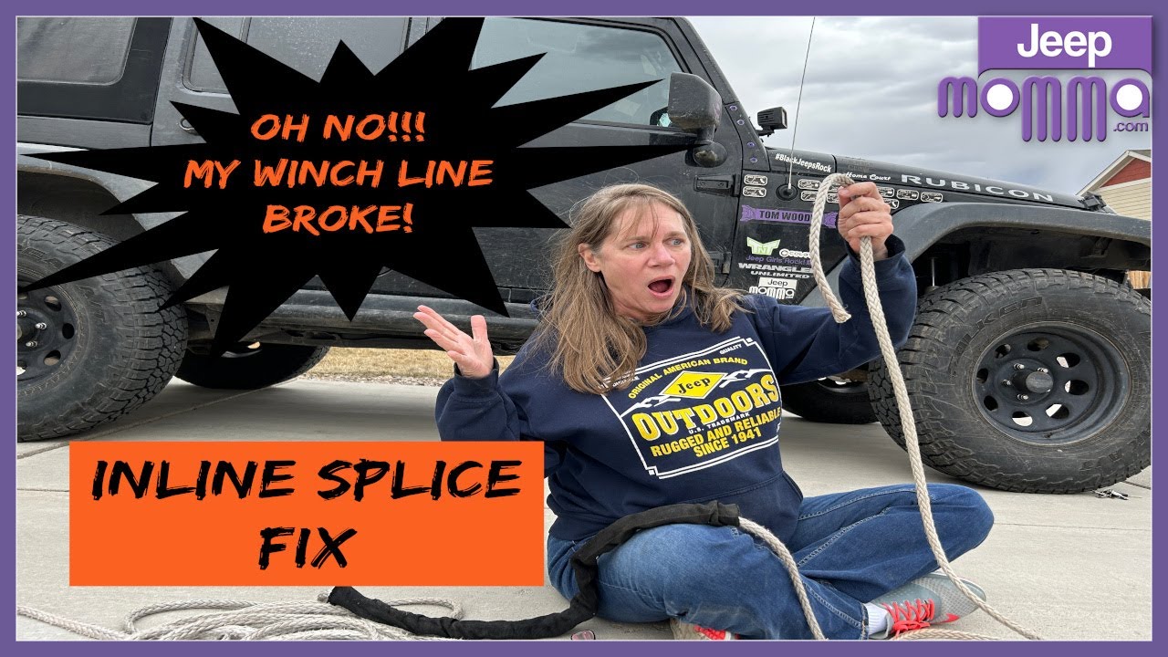 Synthetic Winch Line Repair Made Easy: Inline Splice Tutorial with ...