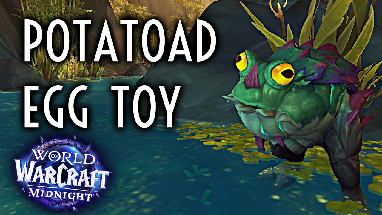 WoW Guide - Potatoad Egg Toy + Hexed Potatoad Mucus Toy - YouTube
