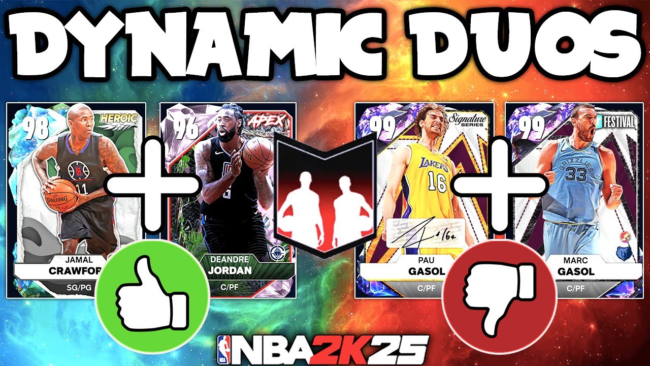NEW DYNAMIC DUOS CARDS IN NBA 2K25 MyTEAM! WHICH DUOS ARE WORTH USING? - YouTube