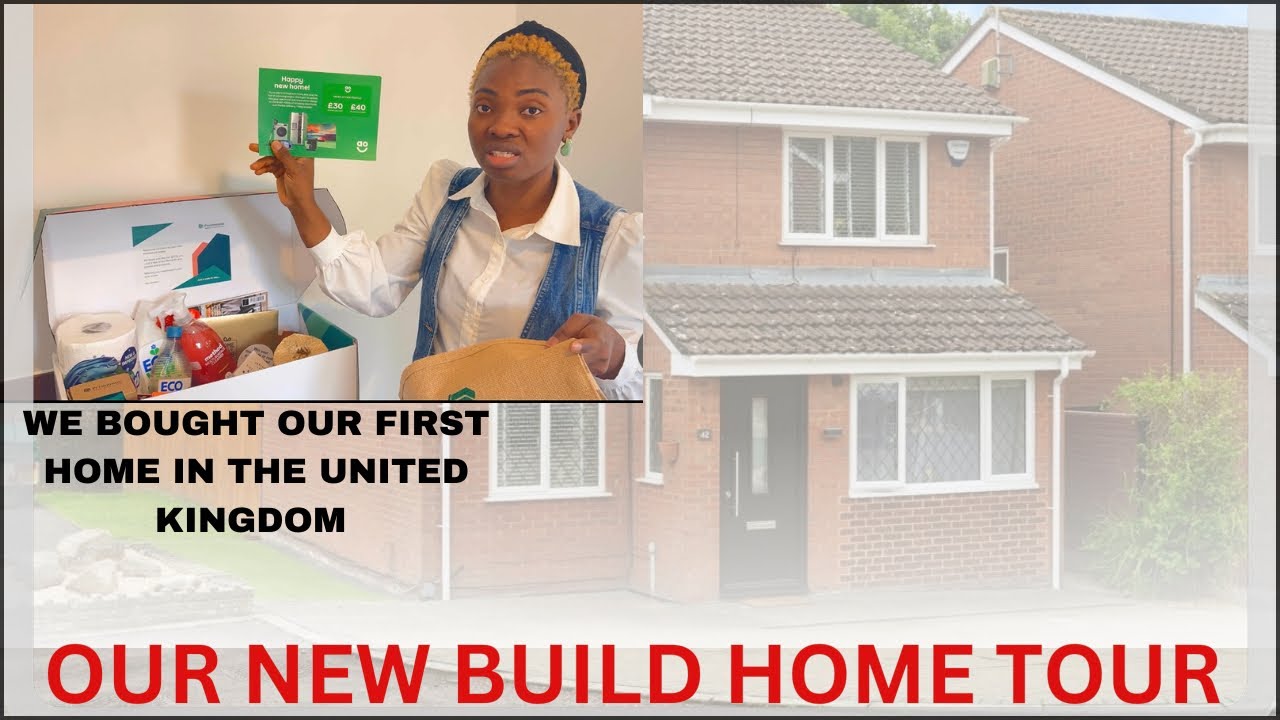 FULL TOUR OF OUR EMPTY NEW BUILD HOME | WE BOUGHT OUR FIRST HOME IN UK ...