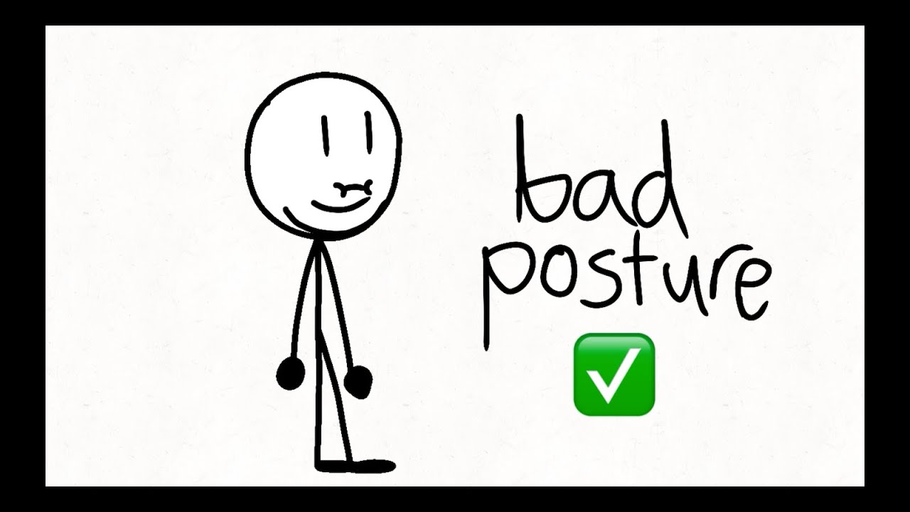 DOUBLE CHIN BAD POSTURE (Animation meme) - YouTube