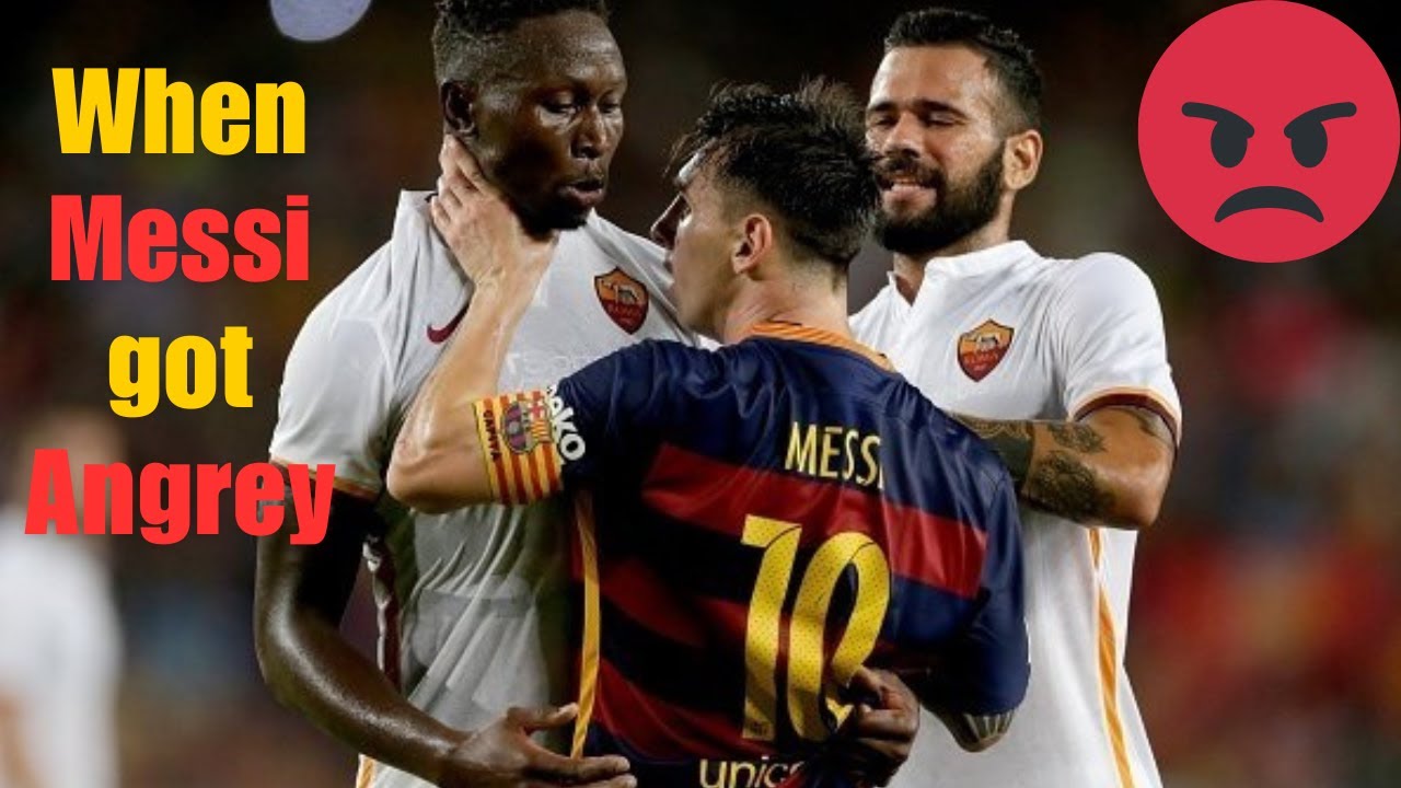 Messi's Most Intense Angry Moments That Shocked the Soccer World! - YouTube