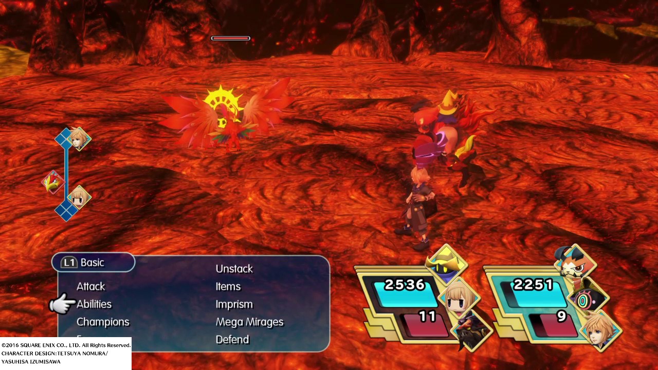 Phoenix Mirage WORLD OF FINAL FANTASY - YouTube