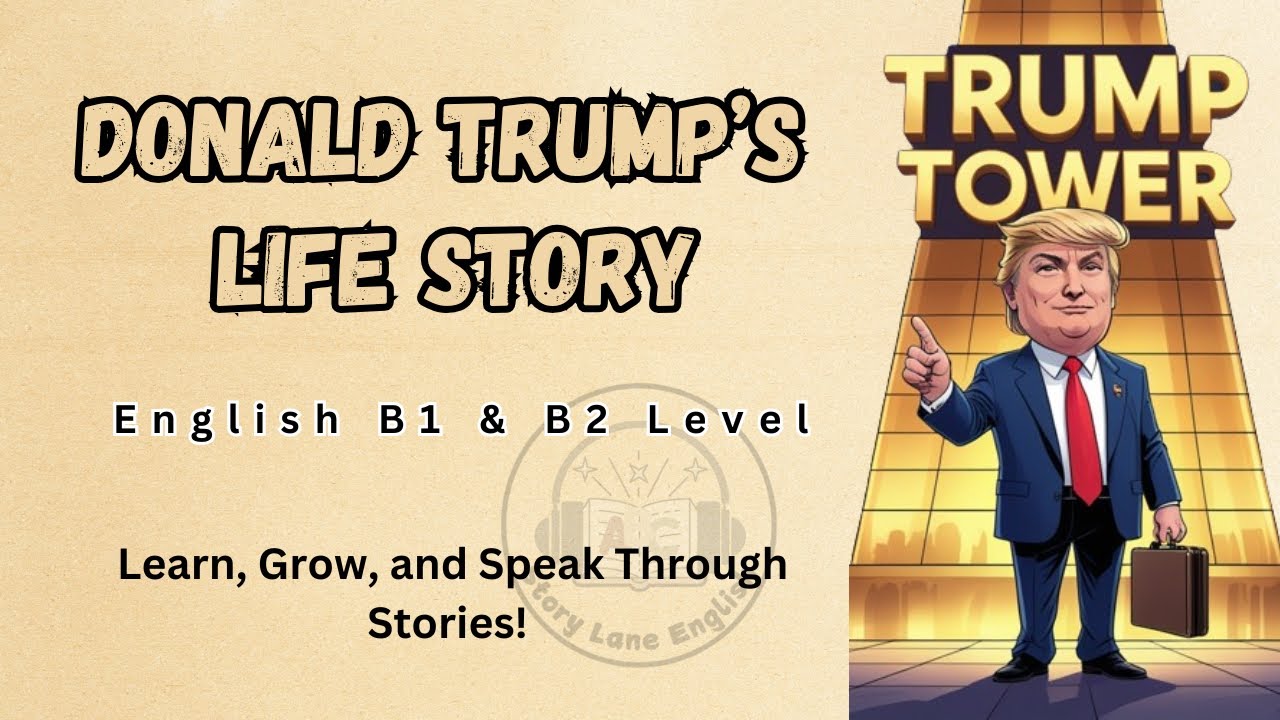 Donald Trump’s life Story | learn English with story | English ...
