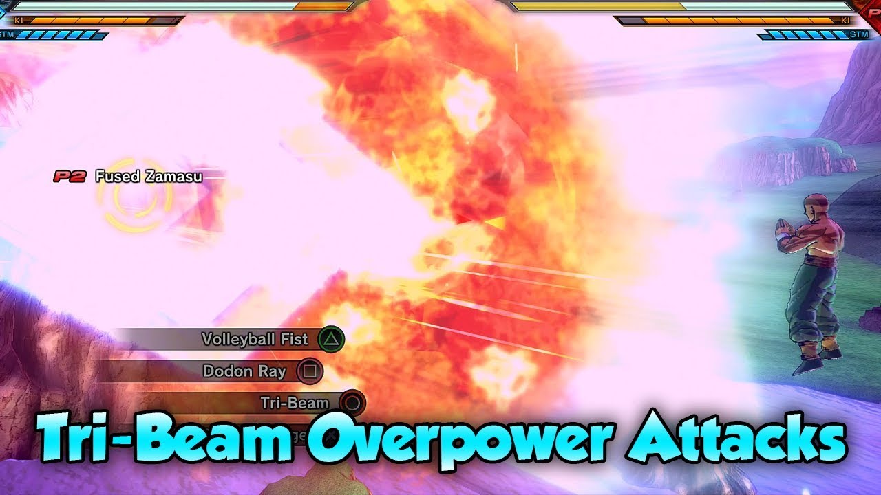 Charged Tri-Beam Overpower Attacks?! - Dragon Ball Xenoverse 2 - YouTube