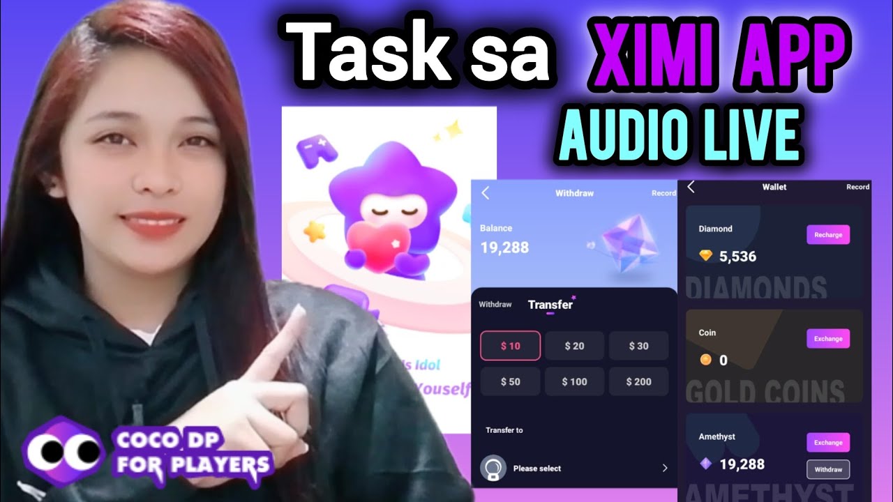 Ximi App: PAANO KUMITA SA XIMI APP • AUDIO LIVE | COCODP - YouTube