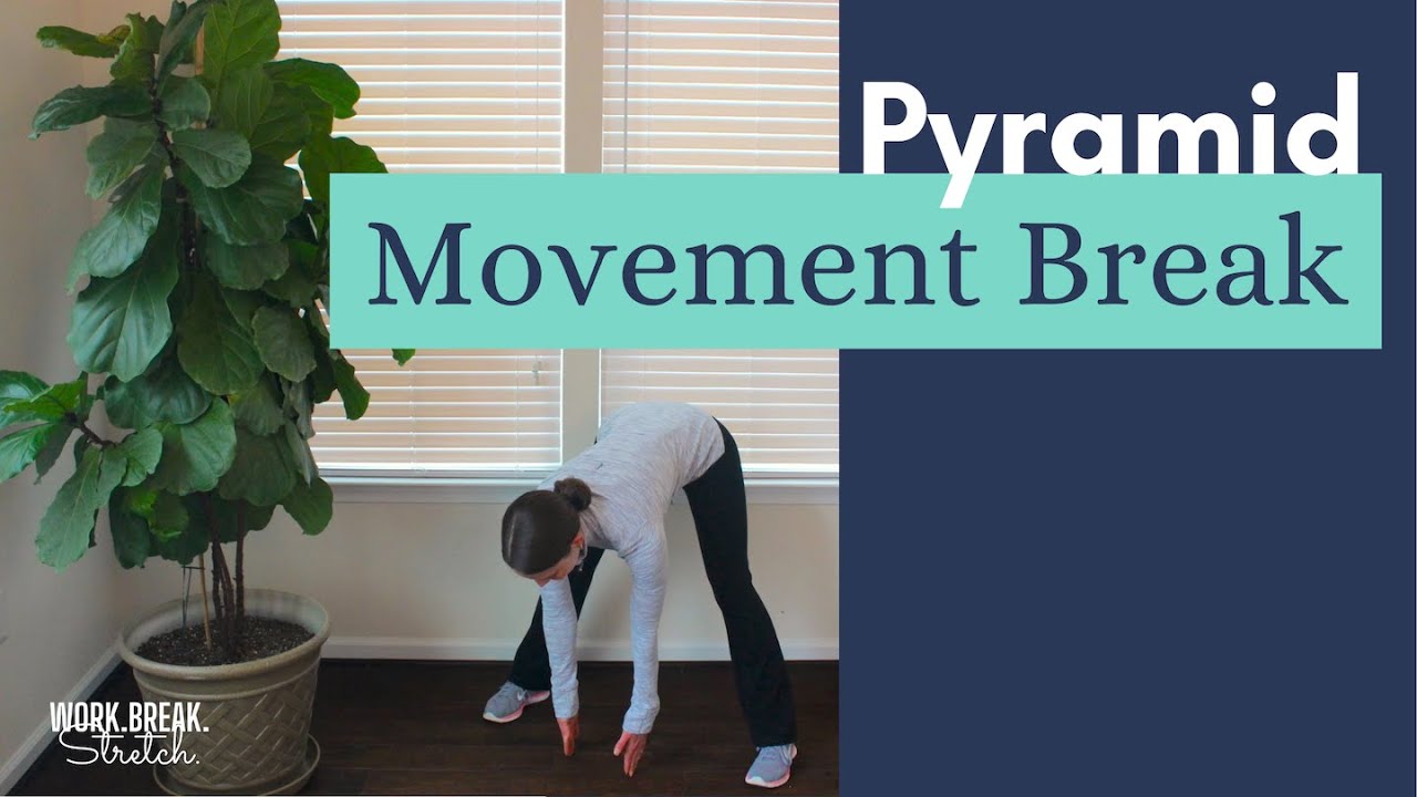 QUICK Office-friendly Pyramid Movement Break - YouTube