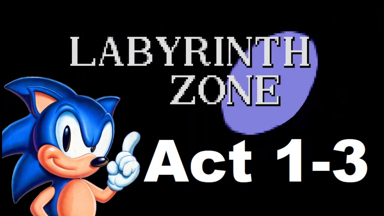Sonic the Hedgehog (1991 Labyrinth Zone Act 1-3) - YouTube