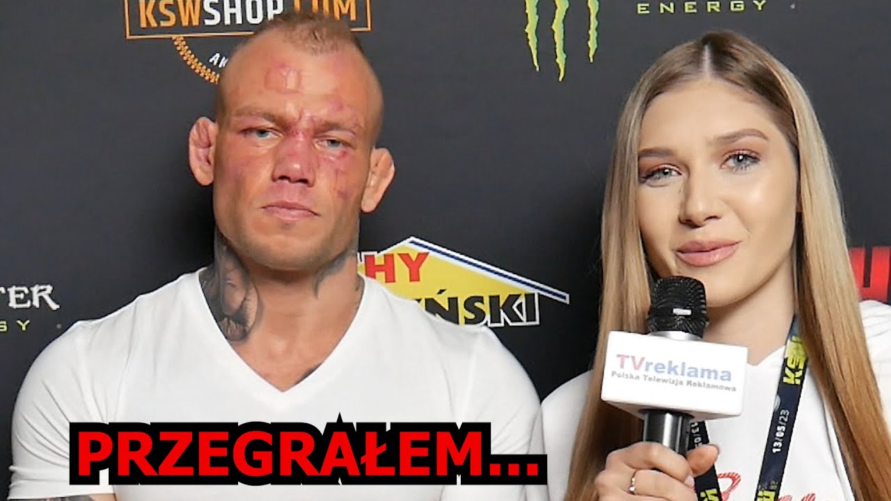 ZŁY GRACJAN SZADZIŃSKI PRZEGRYWA NA KSW 82 - GŁOWA NIE ZAGRAŁA - YouTube