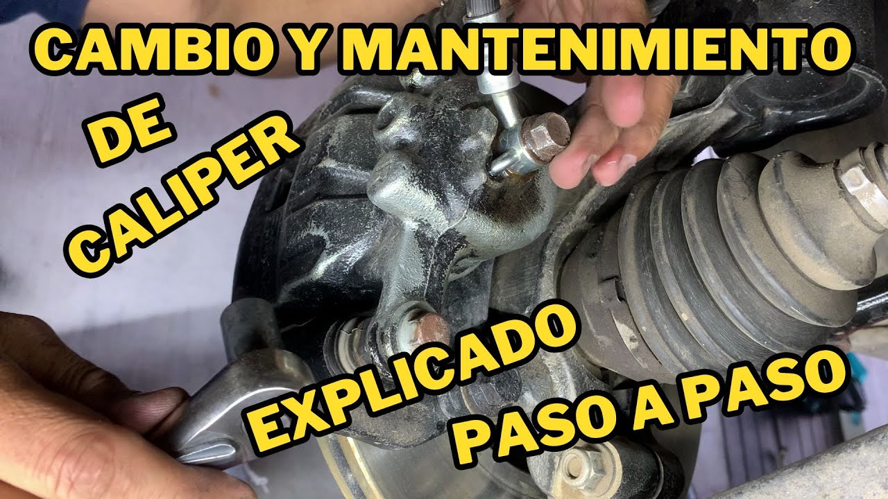 Cambio y Mantenimiento de Caliper / Explicado paso a paso - YouTube