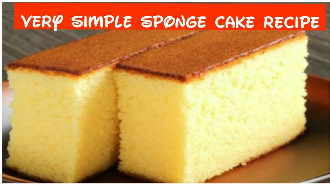without oven sponge cake recipe - YouTube