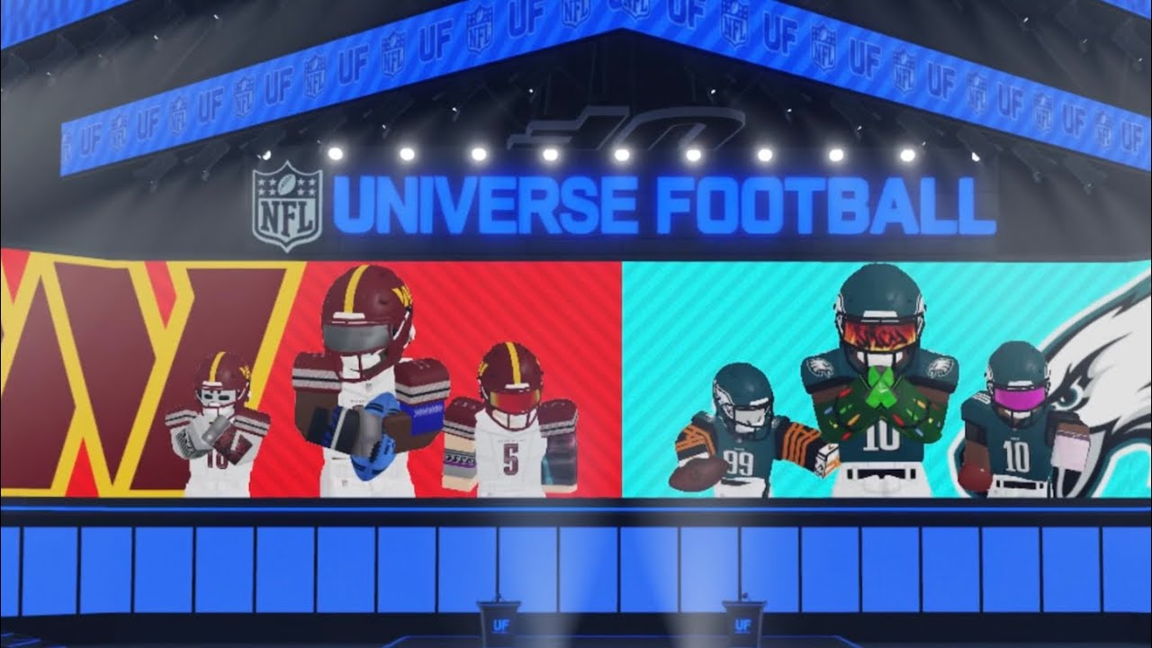 NFL universe football on Roblox. (1st quarter) - YouTube