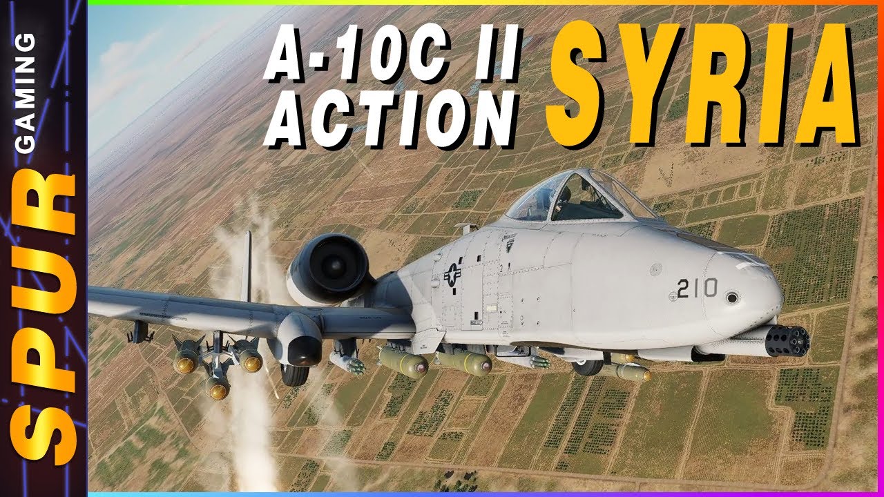 Intense A-10 Action Over Syria: Dynamic Campaign PVE Multiplayer DCS ...