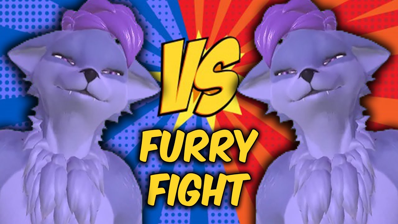 Furries Fight on VRChat - YouTube
