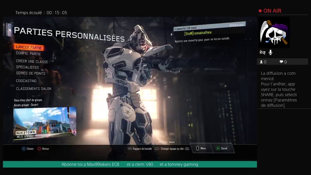 Diffusion PS4 en direct de romgaming 13 - YouTube