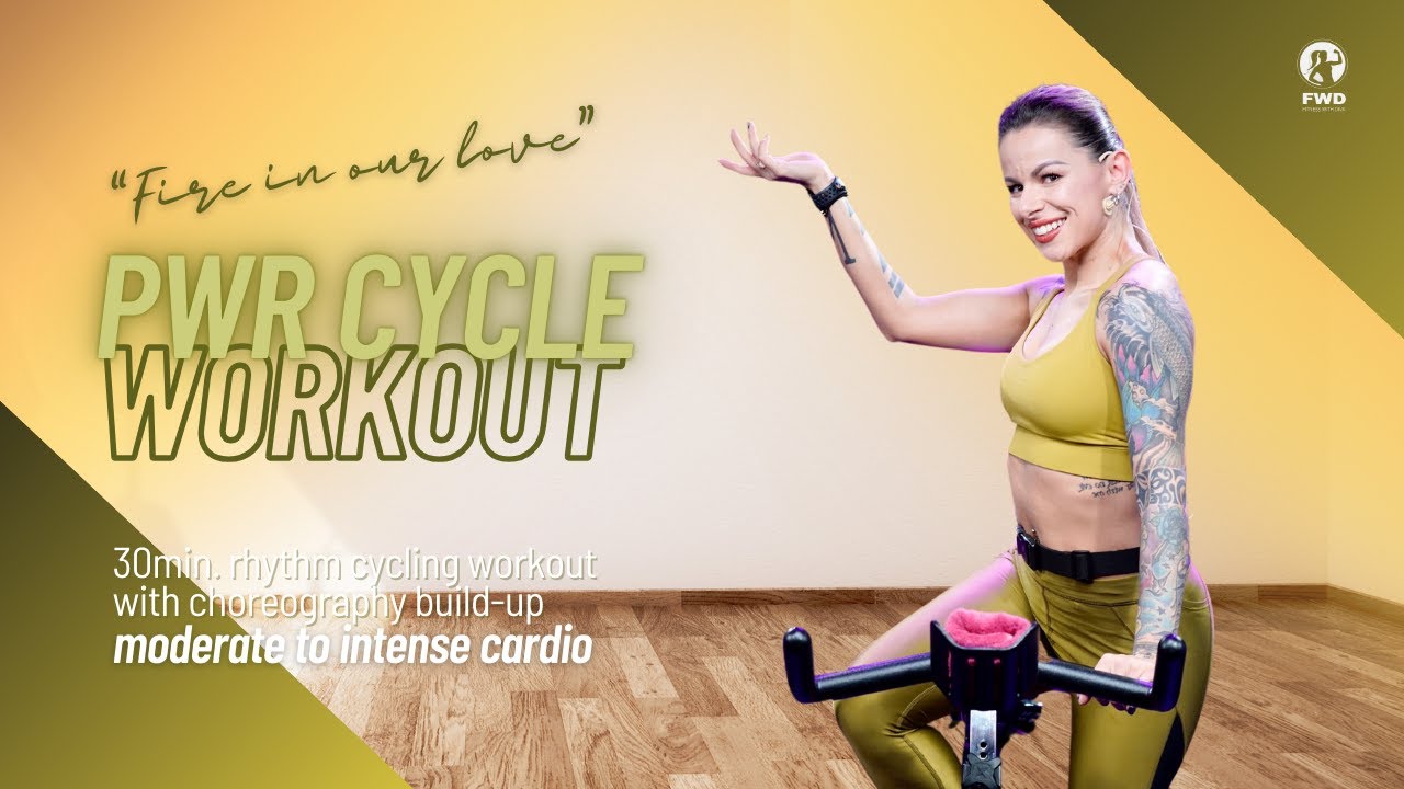 Get Fit at Home | 30min Indoor Cycling Session #cyclingworkout # ...