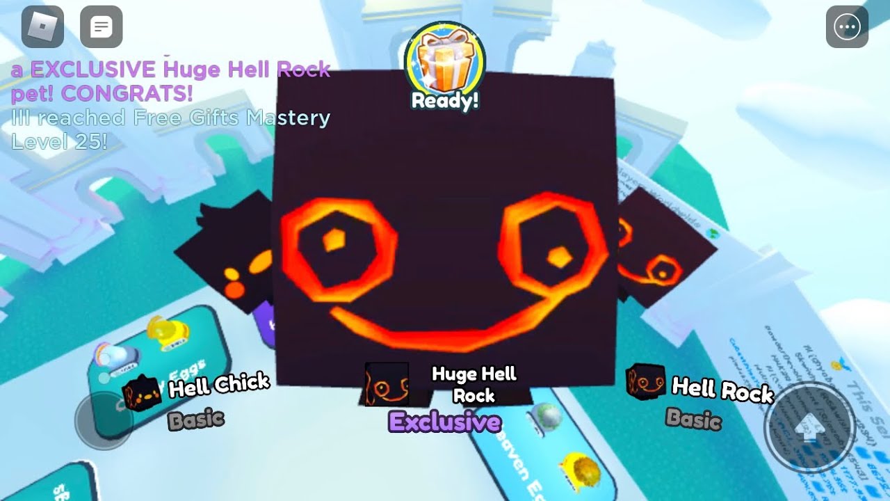I Hatched The *NEW* Huge Hell Rock in Pet Sim X!!!!! - YouTube
