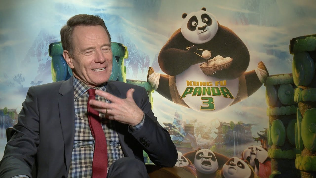 Bryan Cranston on Oscars, relationship w/ father and Kung Fu Panda 3 ...