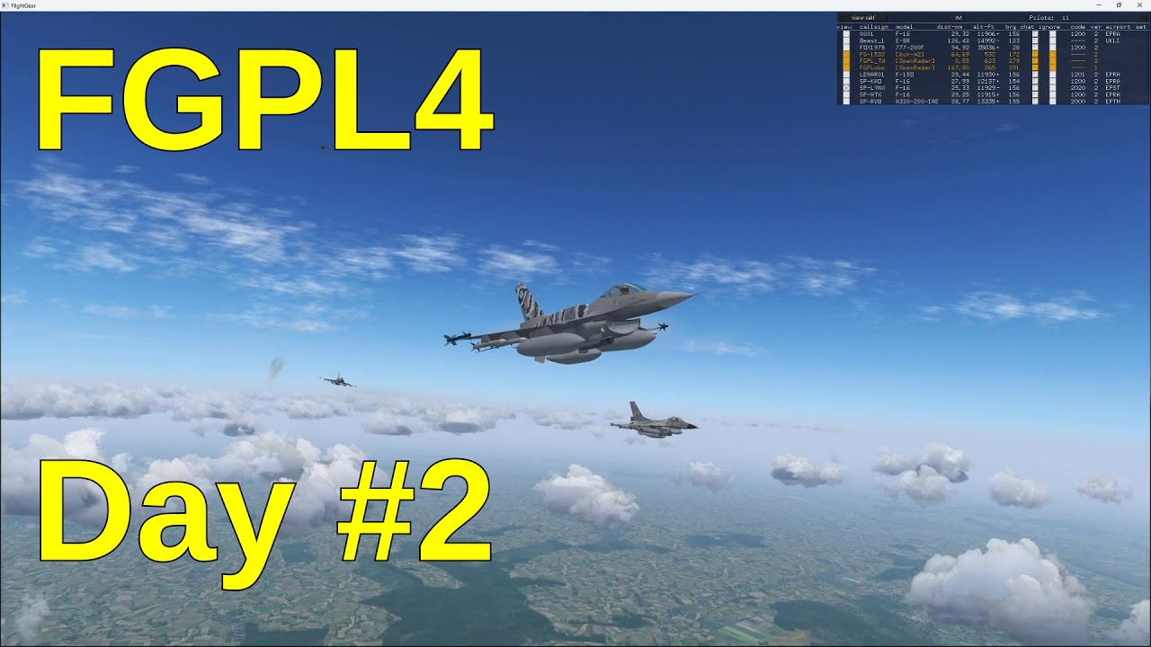 FlightGear Polska 4th Anniversary | Day 2 - YouTube