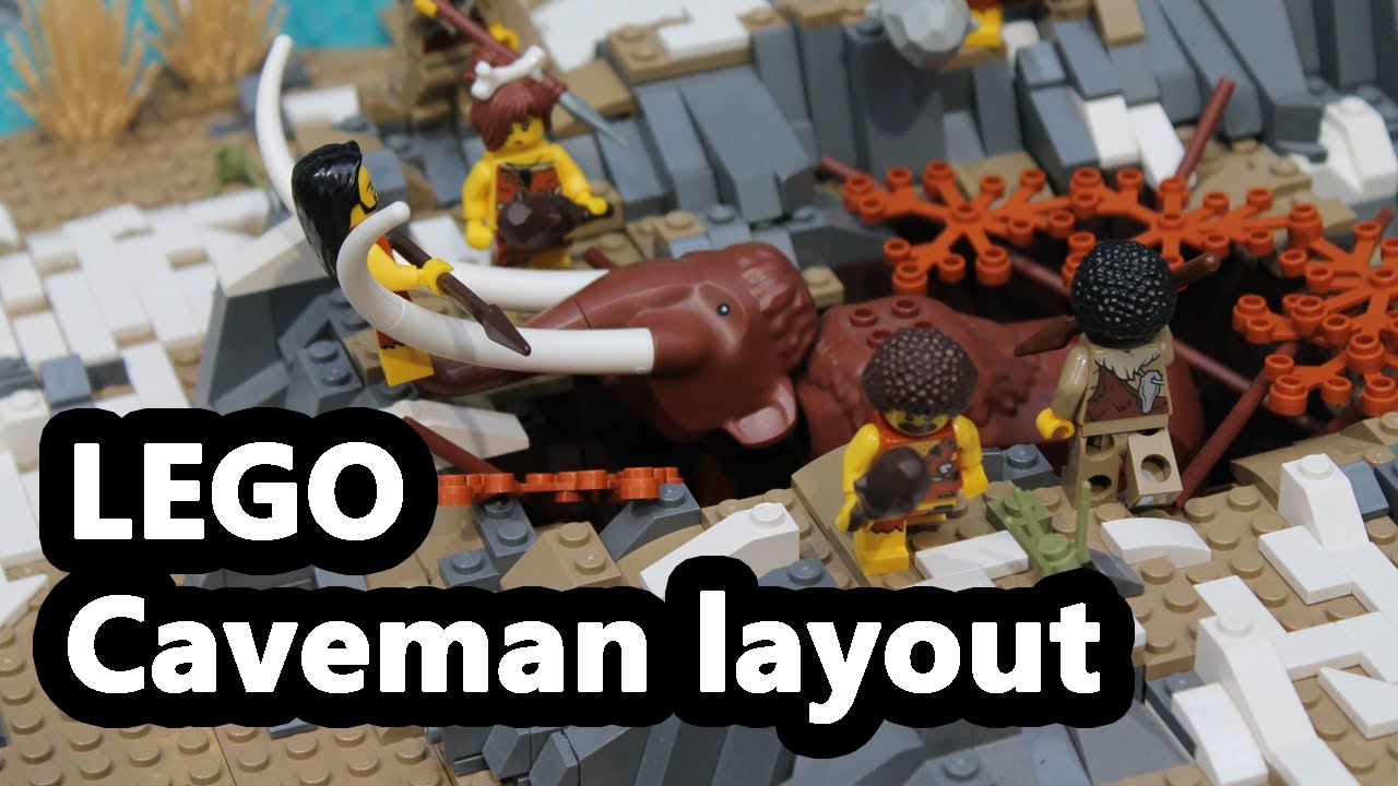Caveman layout - LEGO® World Copenhagen 2022 - YouTube