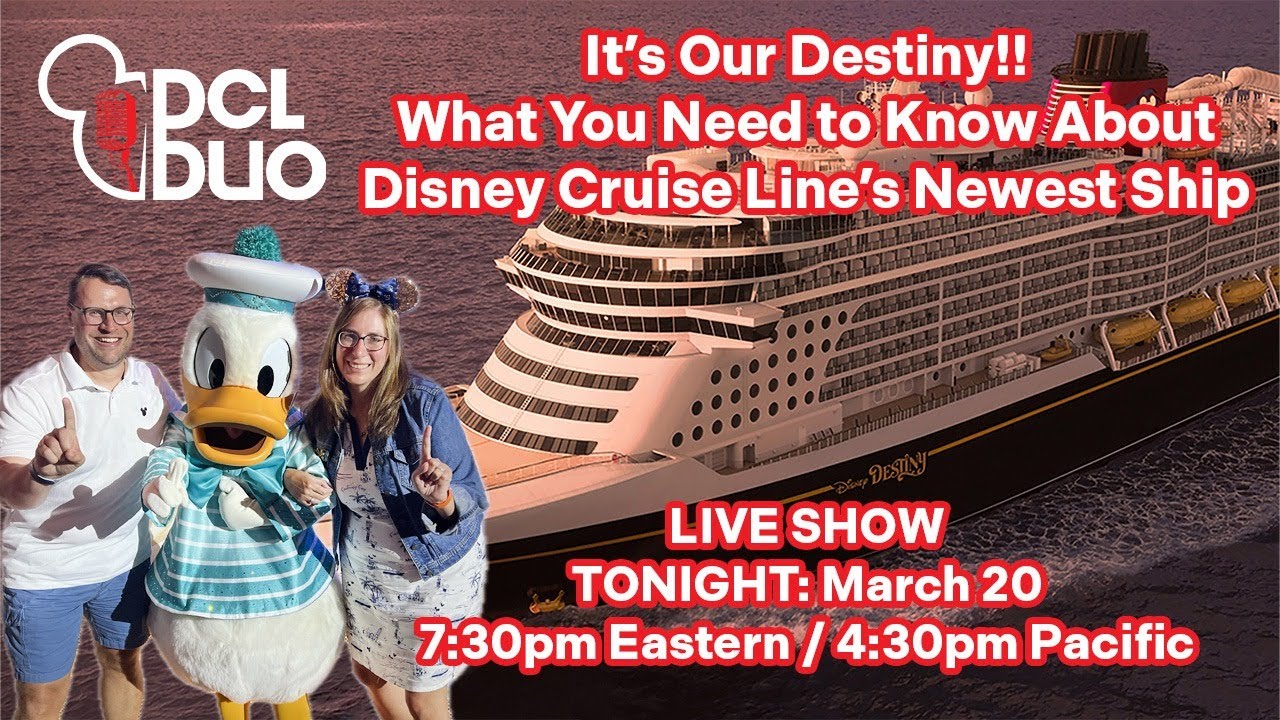 Everything Announced About the Disney Destiny - Disney Cruise Line's ...
