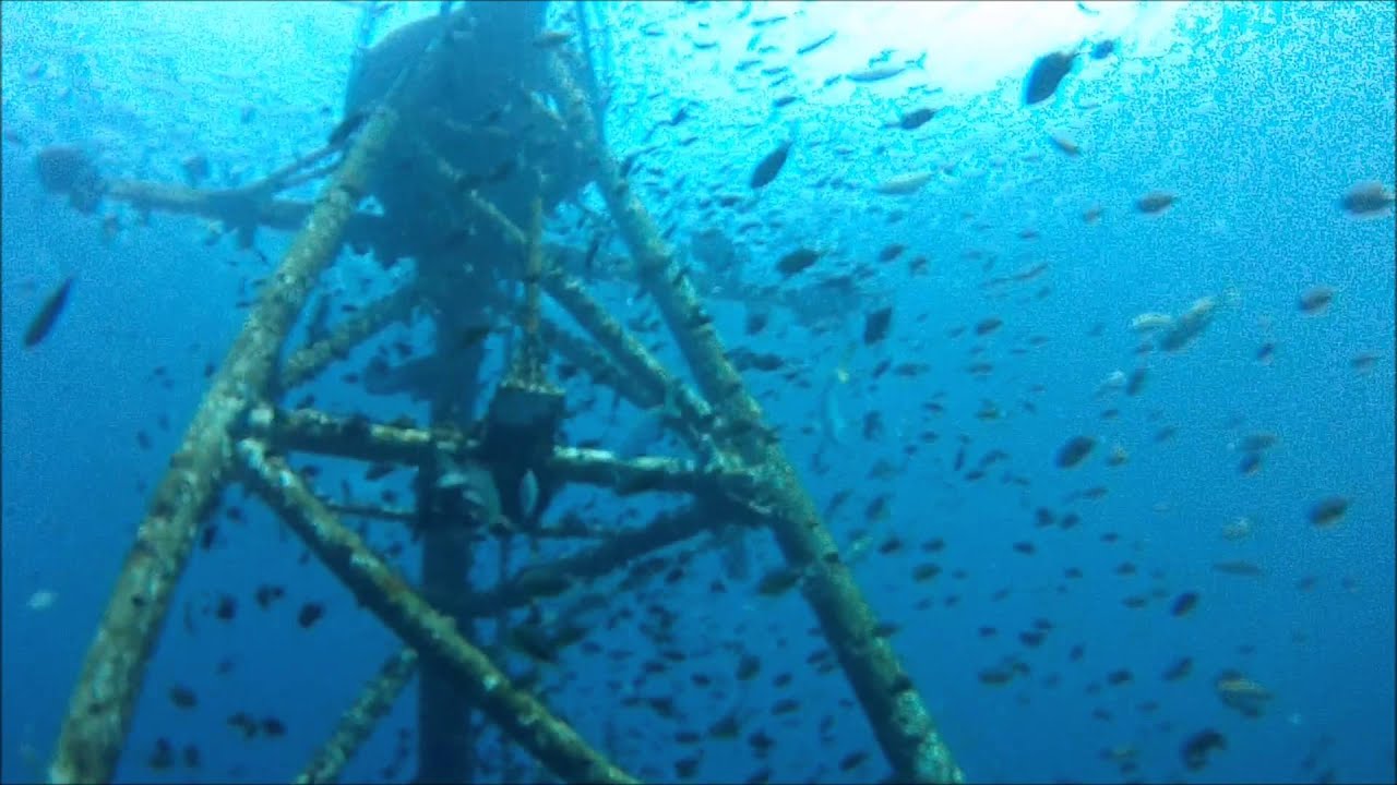 wreck diving in the Thailand , Koh Chang 2015 - YouTube