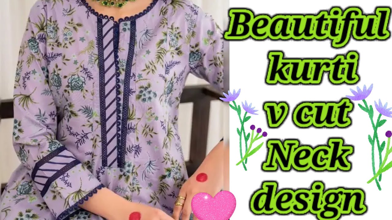Brand Style V Cut Neck Design l New Neck Design Cutting and Stitching l ...