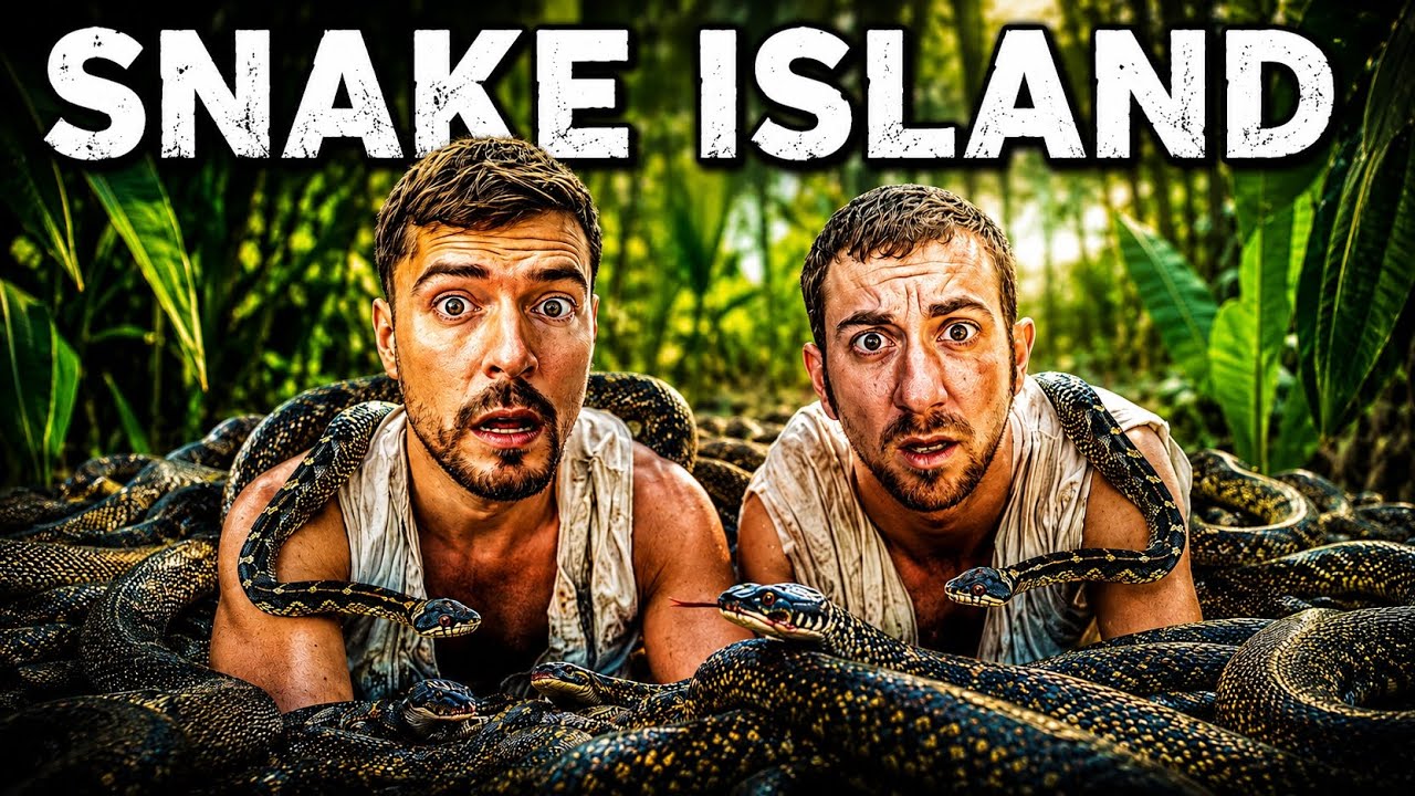 Surviving 24 hour's On Snake Island 🏝️ thanks 😊👍 Mr beast - YouTube