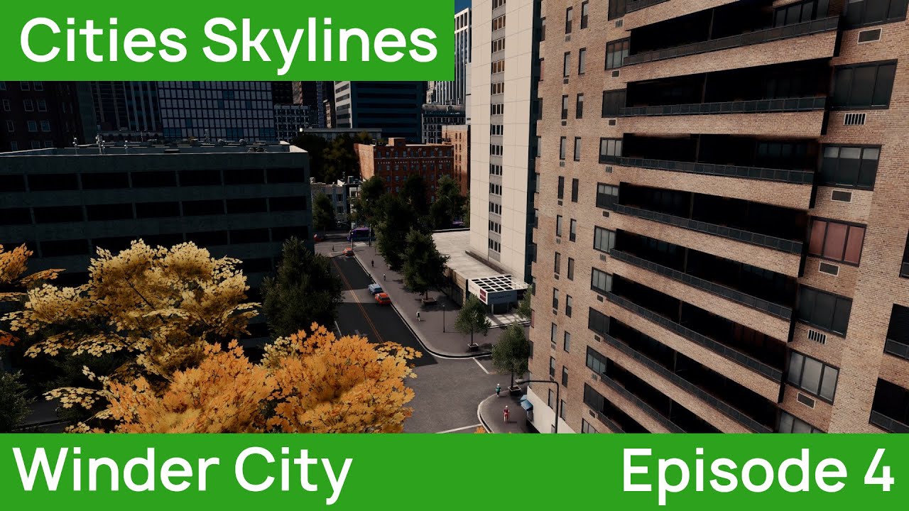 Cities Skylines | Winder City | Episode 4 | Old Town! - YouTube