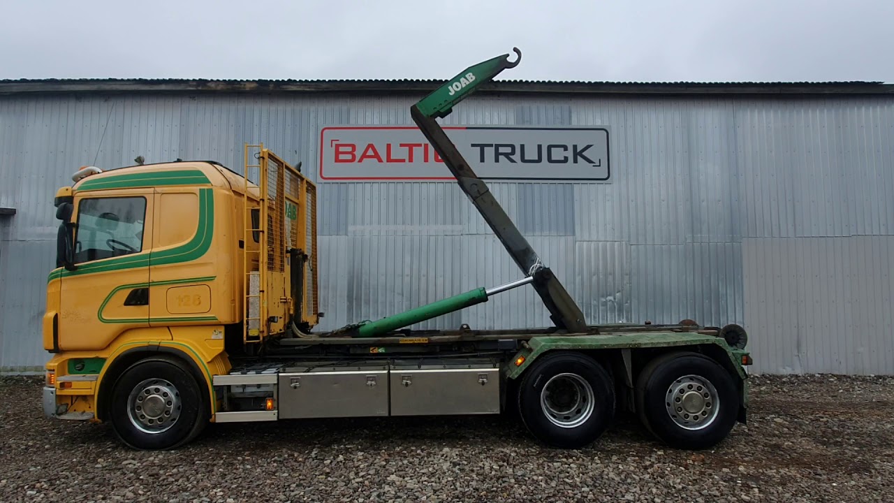 SCANIA R500 HOOKLIFT. BALTIC TRUCK OÜ - YouTube