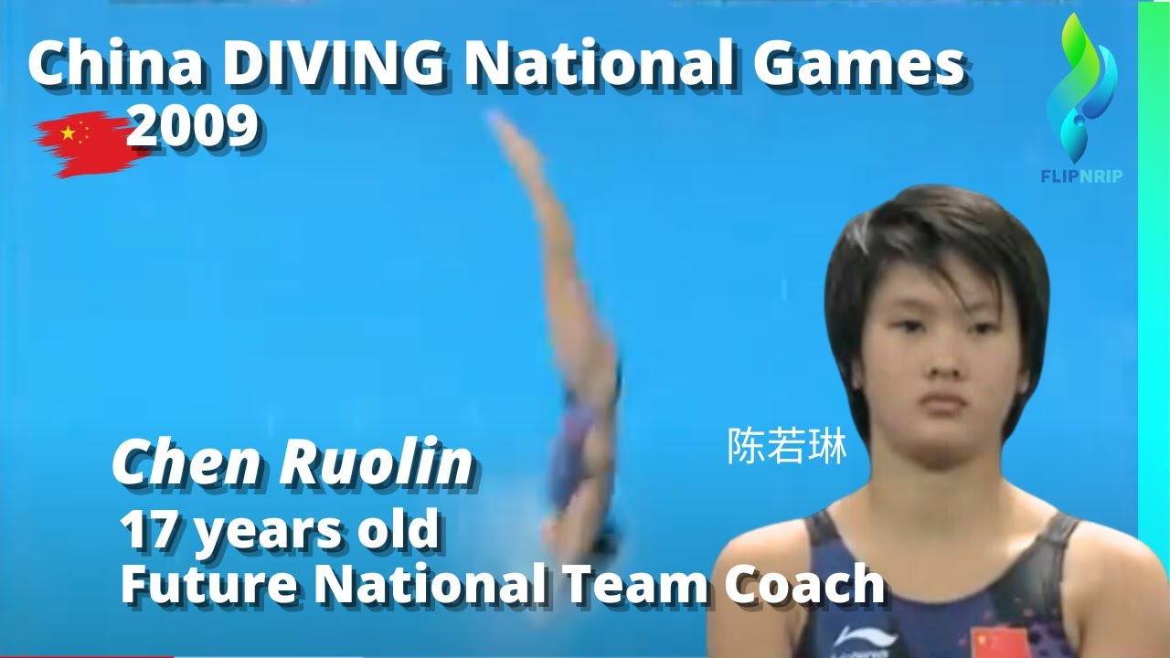 2009 Chen Ruolin 陈若琳 - Womens 10 Meter Diving - China National Games ...