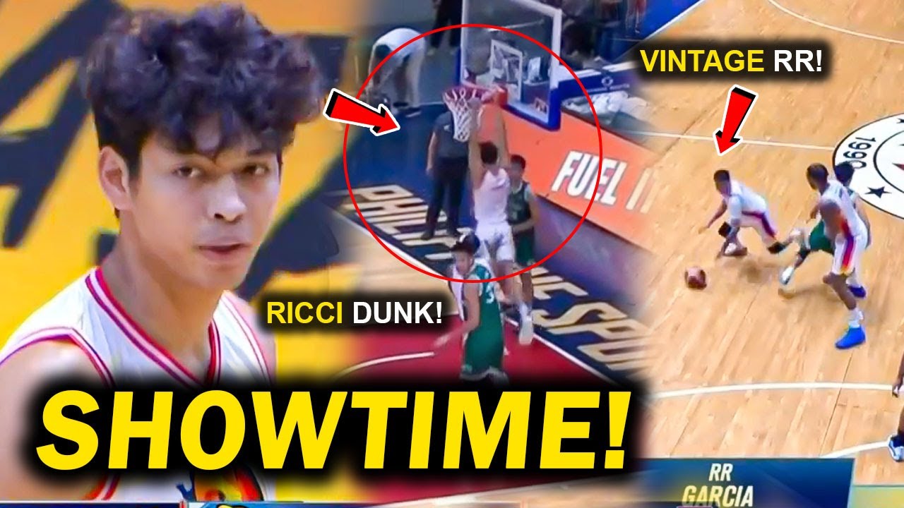 UMINIT si RR GARCIA! Taas ng Tinalon ni RICCI RIVERO sa Kanyang Dunk ...