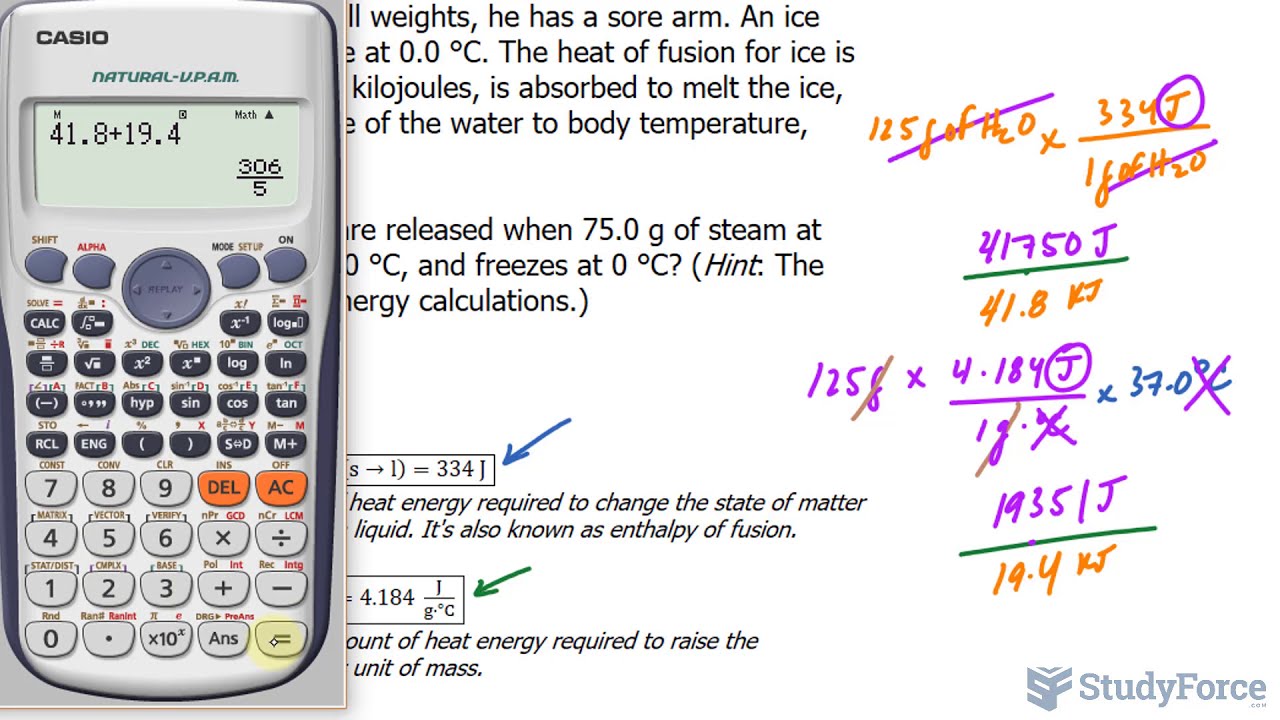 Combining Heat Calculations (Question 1) - YouTube