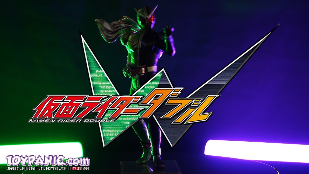 Kamen Rider W Heros Brave Statue Figure Kamen Rider W Cyclone Joker ...