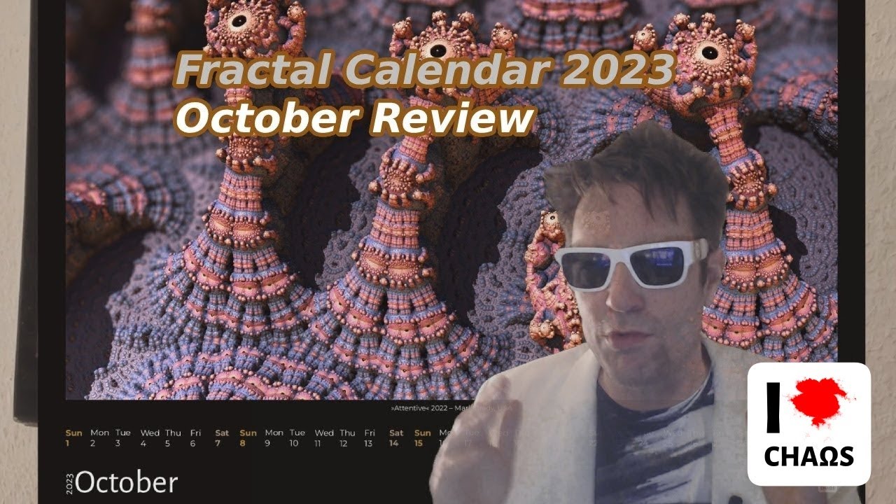 chaosTube - Fractal Calendar 2023 October - YouTube