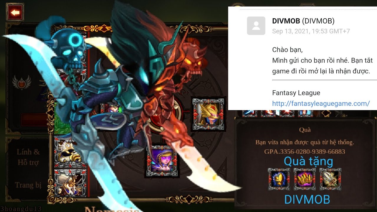 EPIC HEROES WAR| Nhận Quà DIVMOB tặng - YouTube