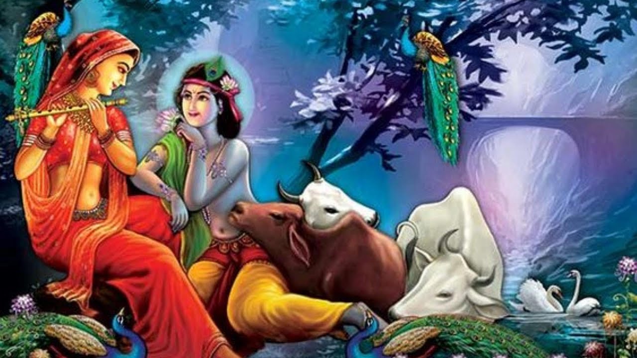 PEACEFUL LORD KRISHNA FLUTE MUSIC for Relaxation Mind and Soul ...