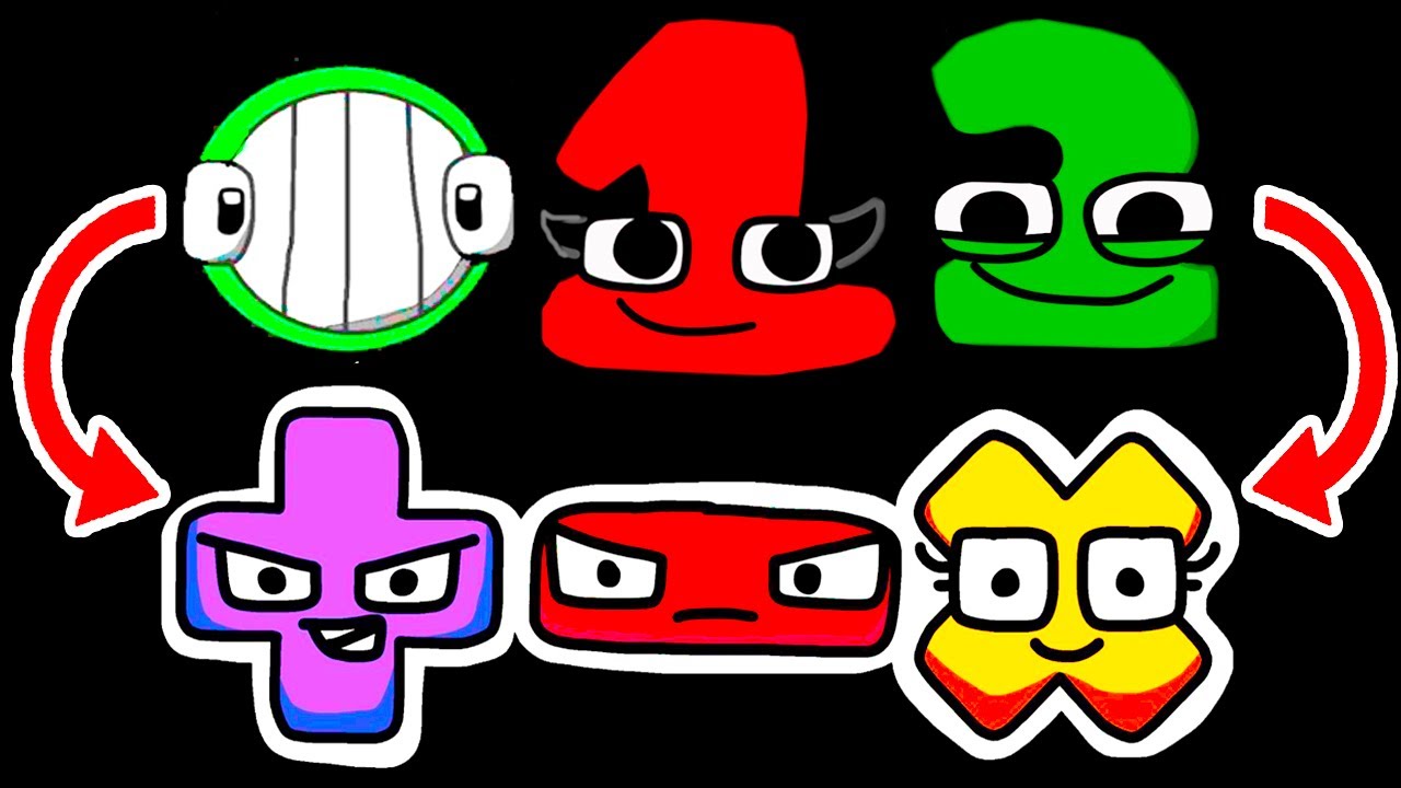 Alphabet Lore, but NUMBERS LORE and MATH LORE ! - YouTube